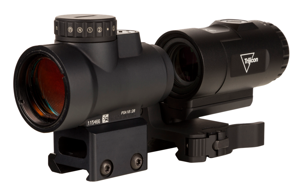 TRIJICON 2200057 MRO HD RED DOT & 3X MAGNIFIER COMBO | Gary's Gun Shop